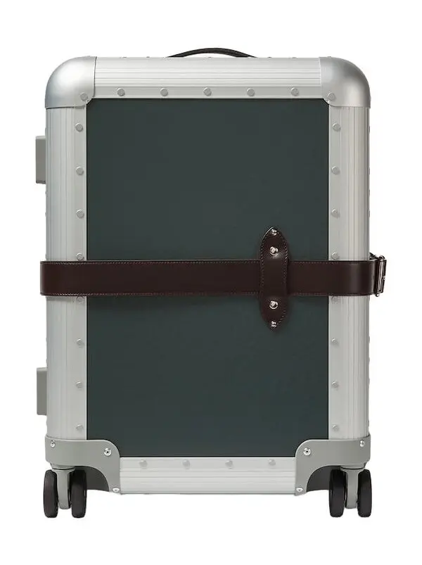 FPM MILANO Globe-trotter Bank Light Spinner 55 Carry-on Suitcase - Green