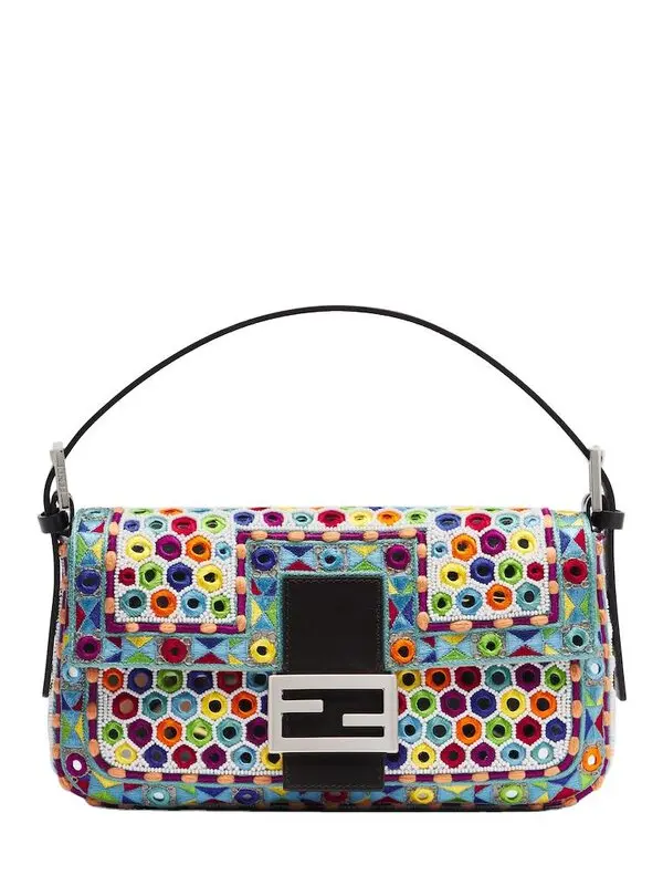 Fendi Baguette Shoulder Bag - Multicoloured