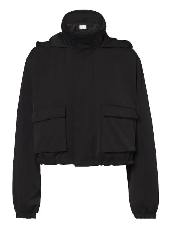 The Upside Ace Cropped Jacket - Black