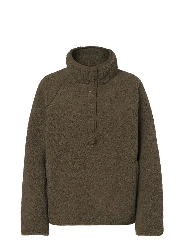 The Upside Harlow Teddy Sweatshirt - Green