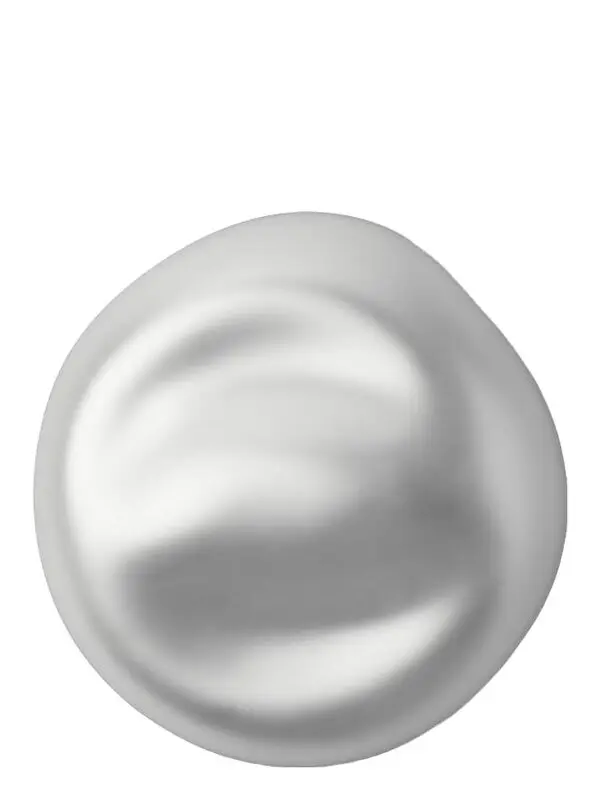 MILENA KLING Large Decorative Glass Object - Silver