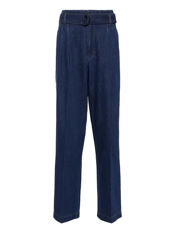 Polo Ralph Lauren High-rise Wide-leg Jeans - Blue