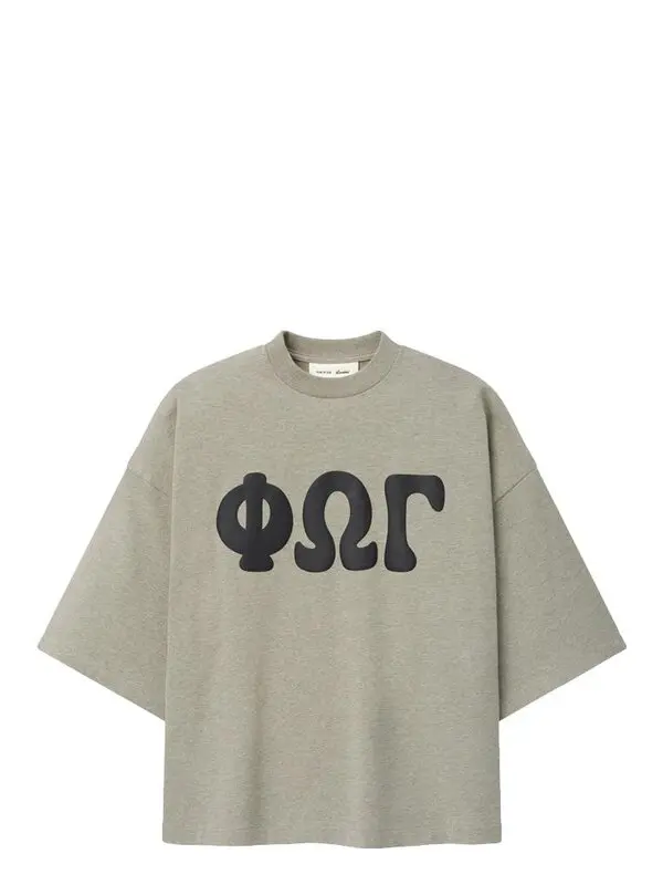 Fear Of God Merch Tee Seal Heather - Grey