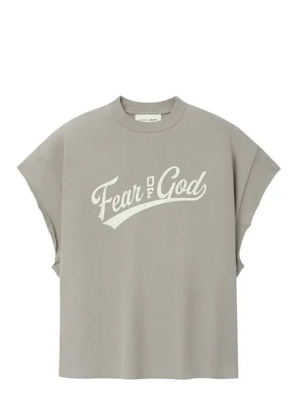 Fear Of God Cut Off 90's Shirt Chalk - Grey