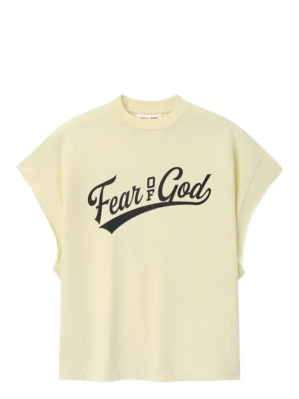 Fear Of God Cut Off 90's Shirt Chalk - White