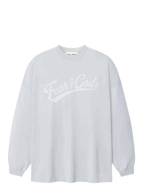 Fear Of God Long Sleeve Graphic T-shirt - Grey