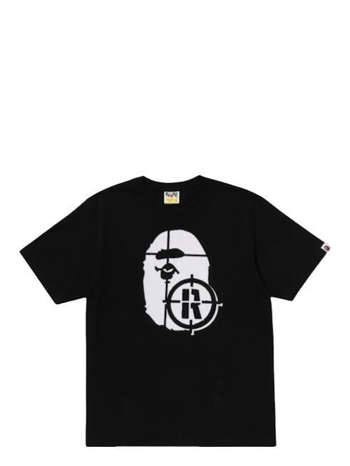 A BATHING APE Hunting Ape Head T-shirt - Black