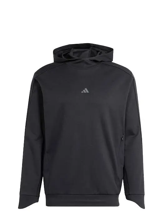 Adidas Training Hoodie With Logo - Black