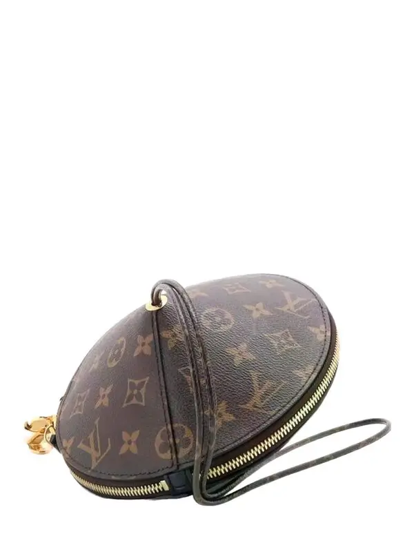 LOUIS VUITTON Monogram Canvas Toupie Handbag - Brown