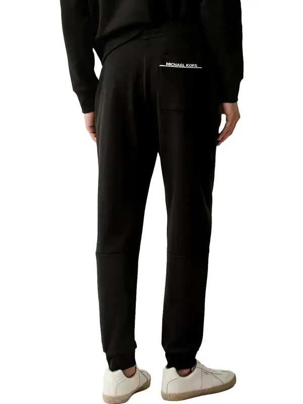 Michael Kors Logo-patch Track Pants - Black