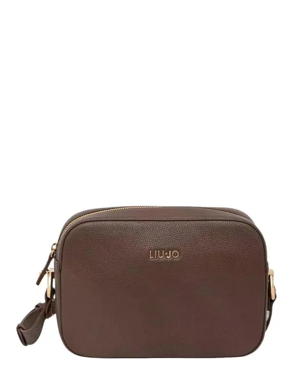 Liu Jo Logo Plaque Shoulder Bag - Brown
