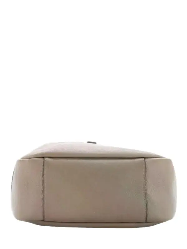 Saint Laurent Le 5 A 7 Supple Leather Small Hobo Bag - Neutrals