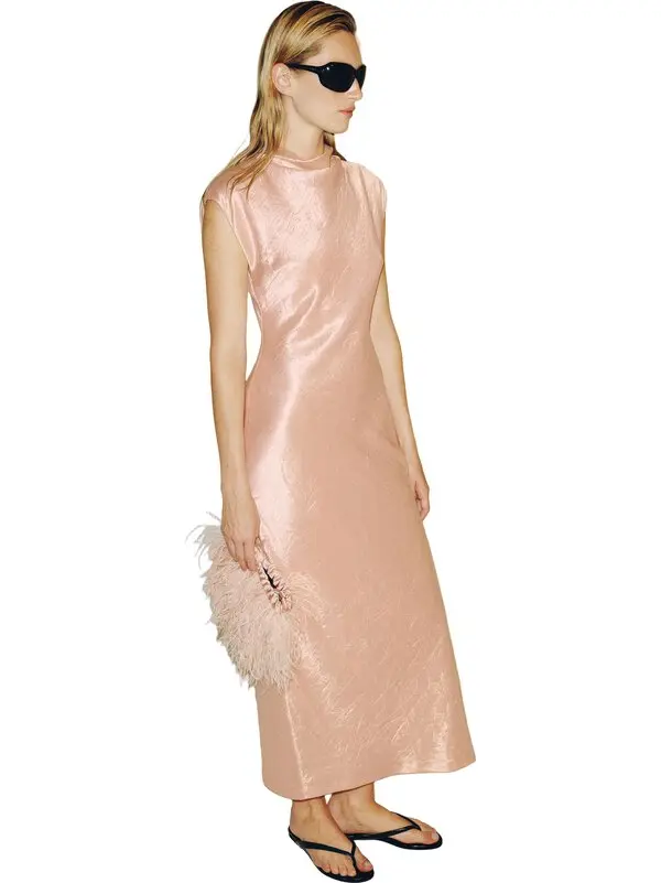 REFORMATION Aleyna Maxi Dress - Pink