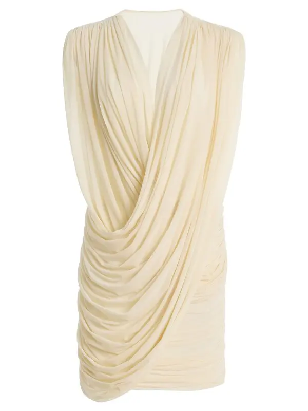 MAYGEL CORONEL Numa Jersey Mini Dress - Ivory