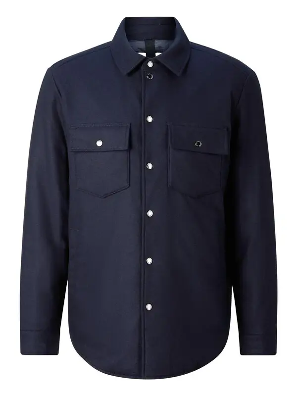Bogner Olli Wool Mix Shirt Jacket - Navy