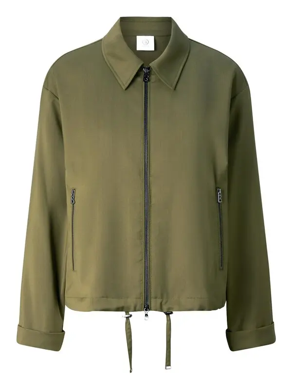 Bogner Elody Virgin Wool Blouse - Olive