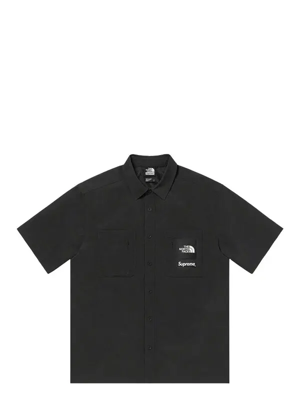 Supreme X The North Face Trekking Short-sleeve Shirt - Black
