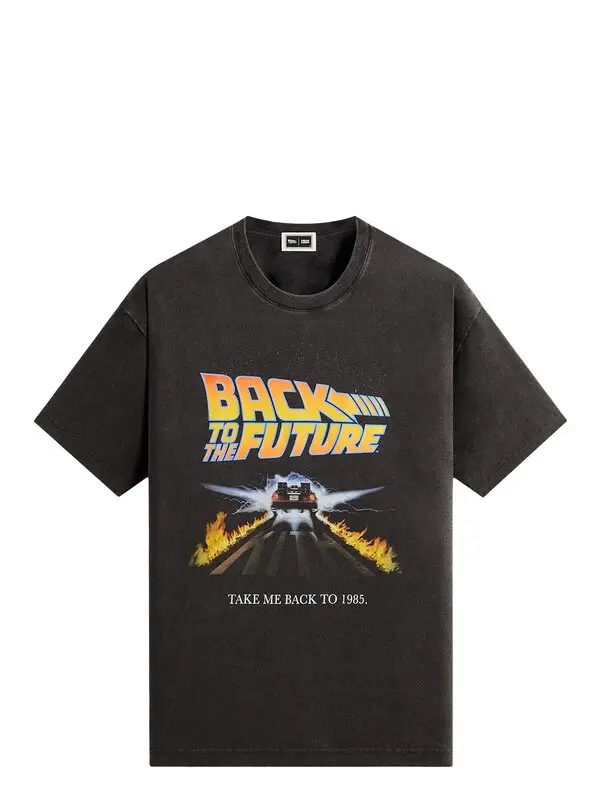 Kith For Back To The Future Graphic T-shirt - Black