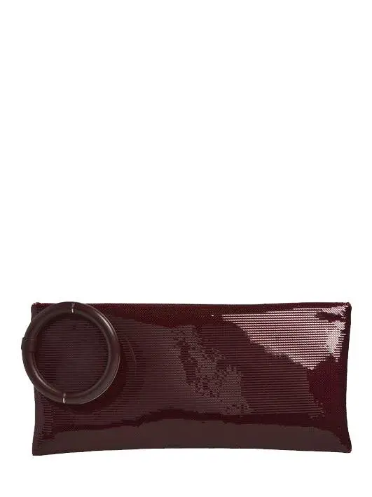 TOM FORD Sequin Embroidery Clutch - Lost Cherry