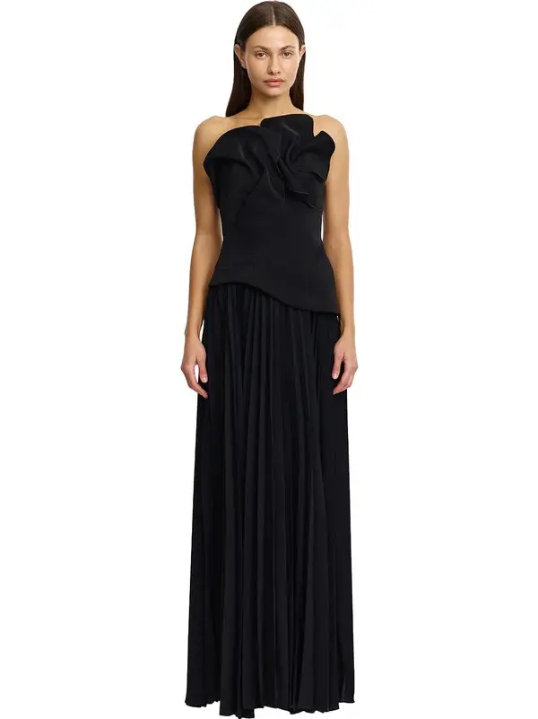 Acler Esherly Maxi Dress - Black