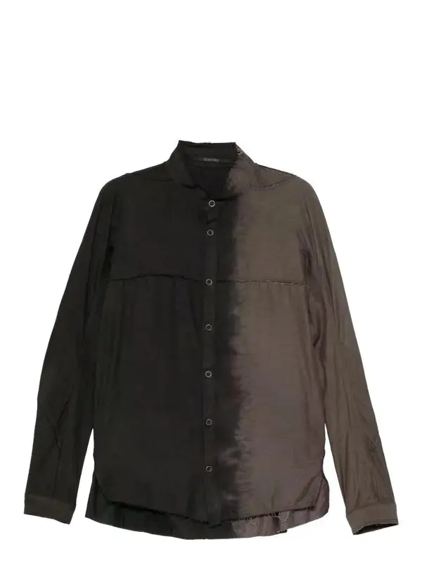 D HYGEN Gradient-dyed Shirt - Black