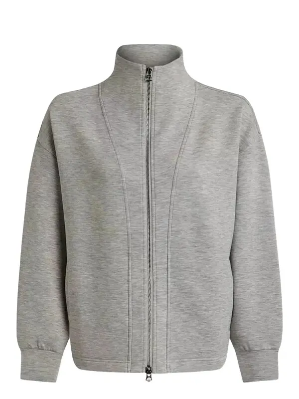 Varley Arlene Zip-up Sweater - Grey