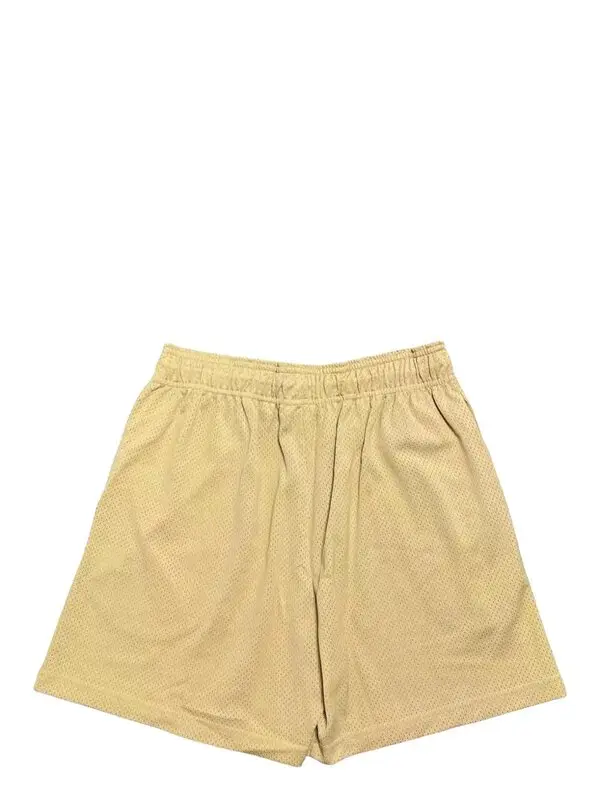 ERIC EMANUEL Logo Print Mesh Shorts - Yellow