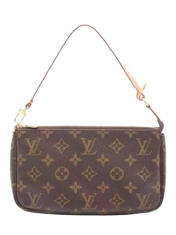 LOUIS VUITTON Pochette Accessoires Monogram Shoulder Bag - Brown
