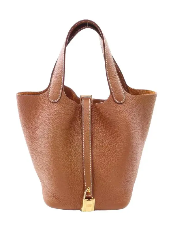 Hermès 2023 Picotin Lock Bucket Bag - Brown