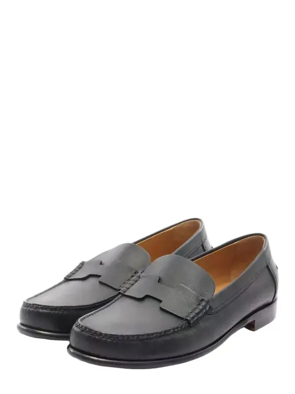 Hermès Kennedy Loafers - Black