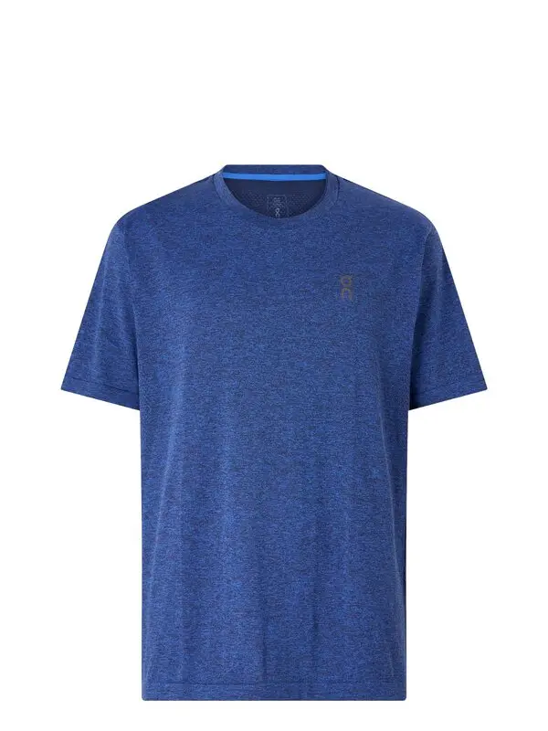 On Train Auraflex Recycled-jersey T-shirt - Blue