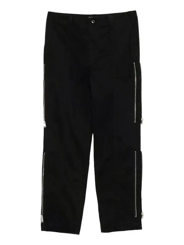 Undercover Zip-detail Trousers - Black