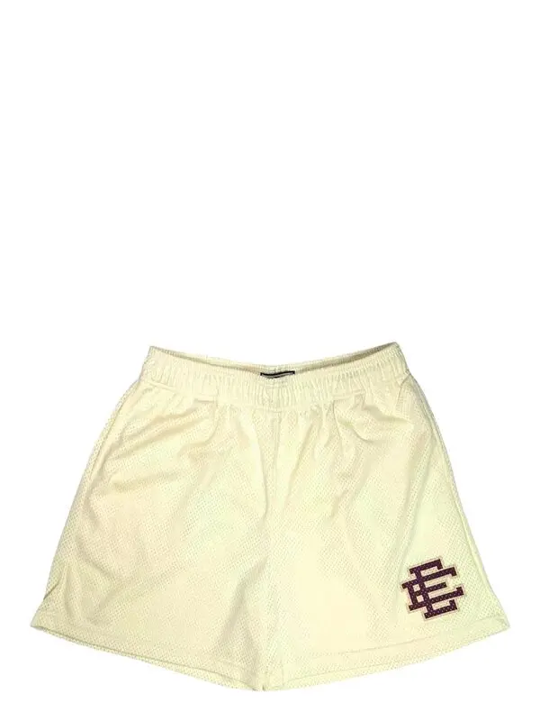 ERIC EMANUEL Logo Track Shorts - Neutrals