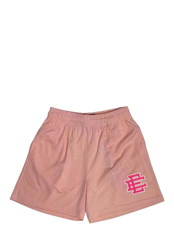 ERIC EMANUEL Logo-print Track Shorts - Pink