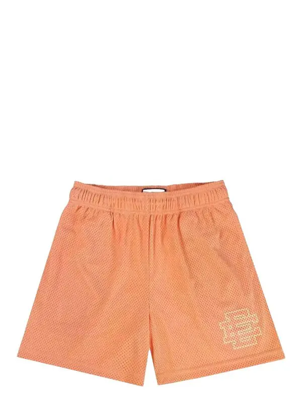 ERIC EMANUEL Mesh Logo Shorts - Orange