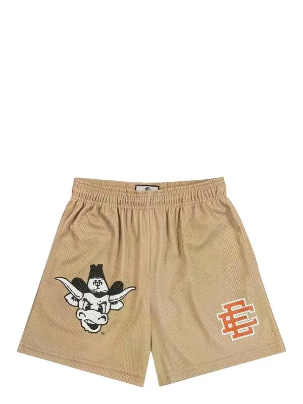 ERIC EMANUEL Graphic Print Shorts - Brown