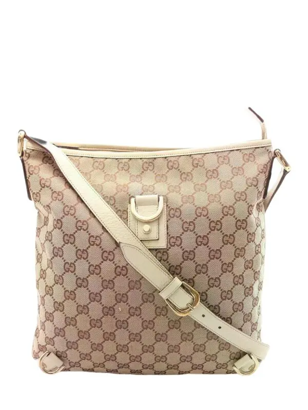 Gucci Gg Canvas Shoulder Bag - Neutrals