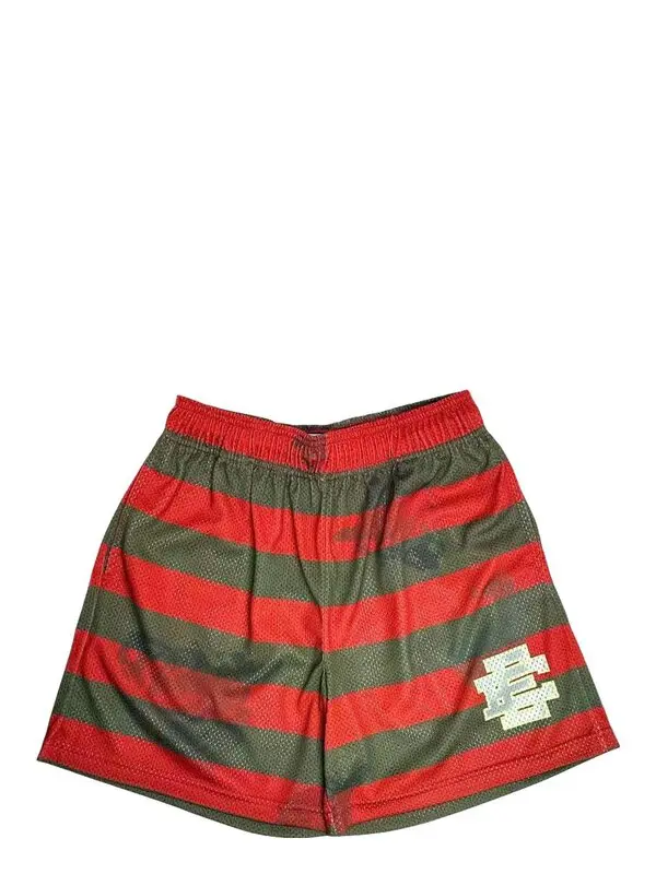 ERIC EMANUEL Ee Basic Striped Track Shorts - Red
