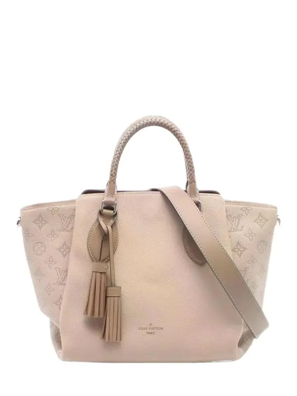 LOUIS VUITTON Haumea Mahina Carré Tote Bag - Neutrals