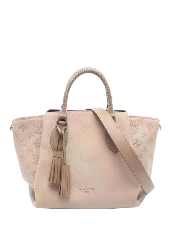 LOUIS VUITTON Haumea Mahina Carré Tote Bag - Neutrals