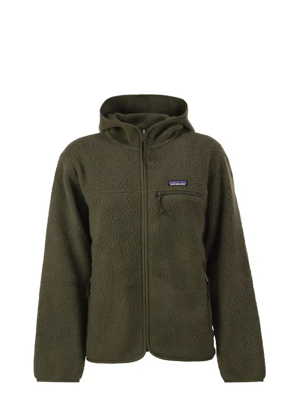 Patagonia Teddy Fleece Hooded Jacket - No
