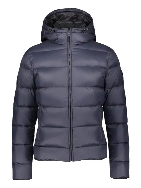 FAY Hooded Padded Jacket - Blue