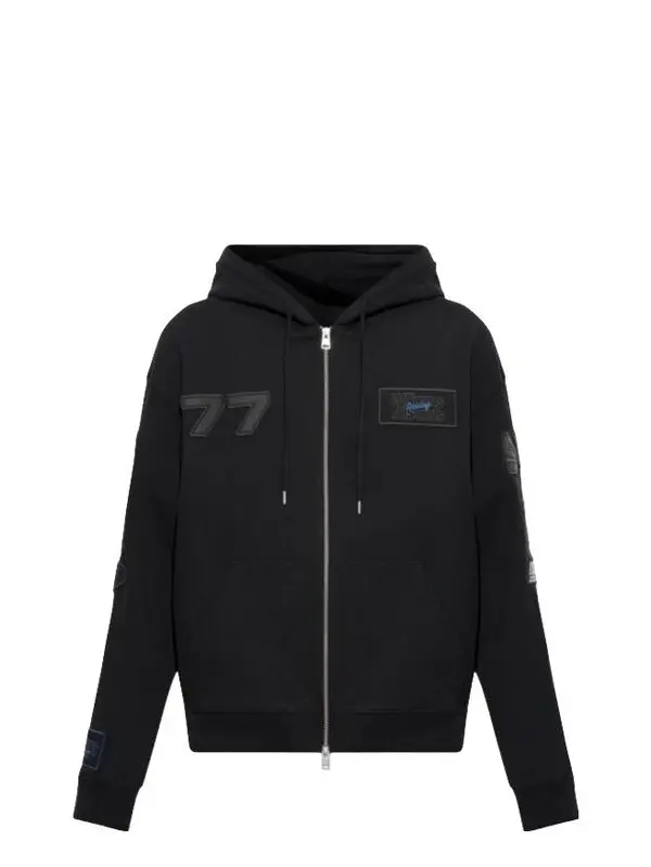 ALLSAINTS Apex Zip-up Hoodie - Black