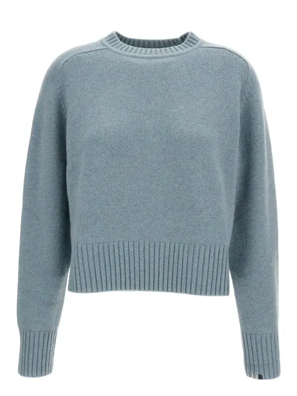 Extreme Cashmere Crew-neck Sweater With Embroidered Logo - Multi-color