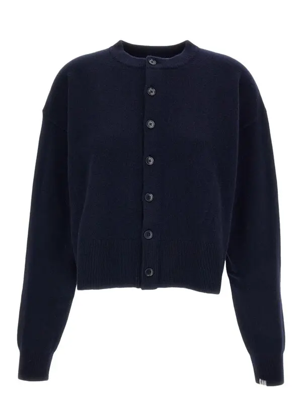 Extreme Cashmere Button-up Cardigan - Blue
