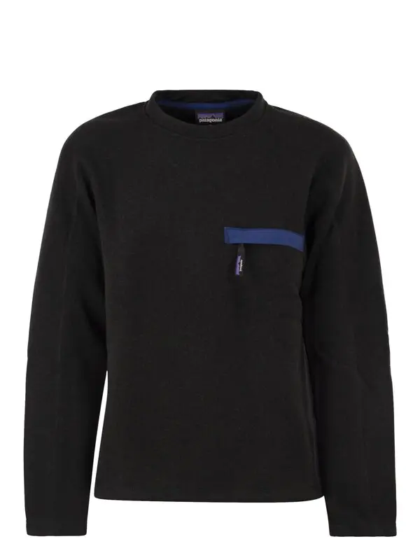 Patagonia Better Sweater Crewneck Fleece Pullover - Black