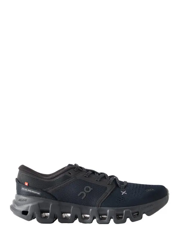 On X 5 Mesh Sneakers - Black