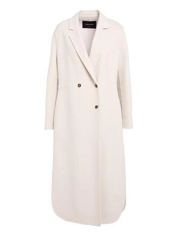 Fabiana Filippi Double-breasted Virgin Wool And Cashmere Coat - Beige