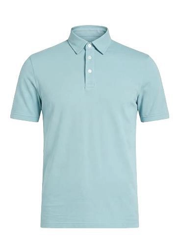 Fedeli Polo Shirt Size Cotton - Blue