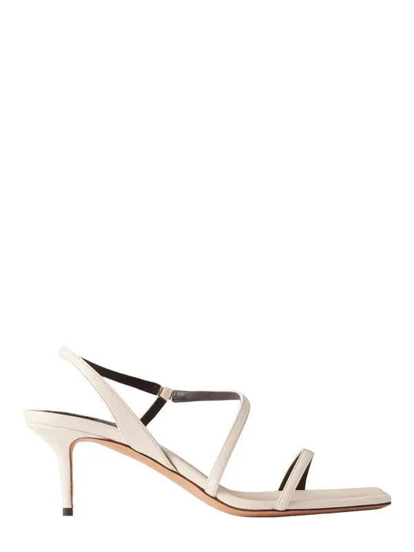 EMME PARSONS Delicat 55 Leather Sandals - Neutrals